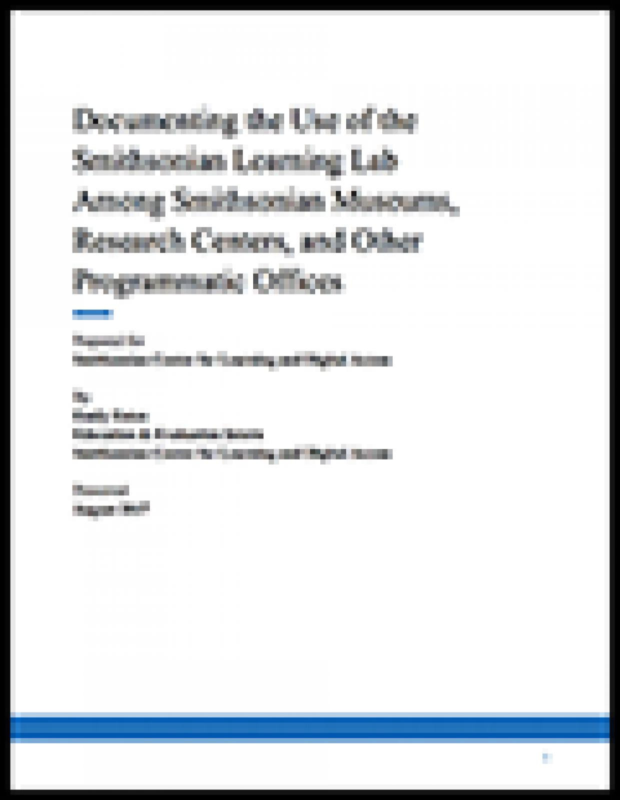 Learning Lab Research