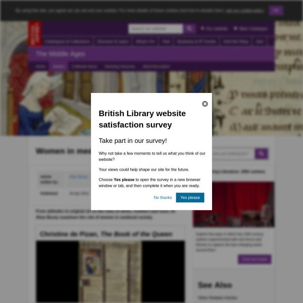 Collections :: Loyalty, Lords, and Limits: Women and their Roles in ...