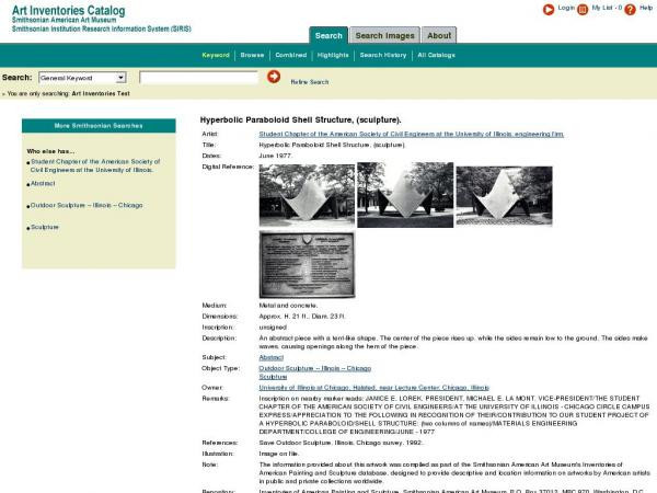 Resources :: Hyperbolic Paraboloid Shell Structure, (sculpture ...