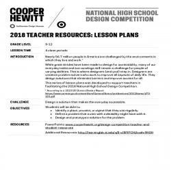 Collections :: 2018 National High School Design Competition ...