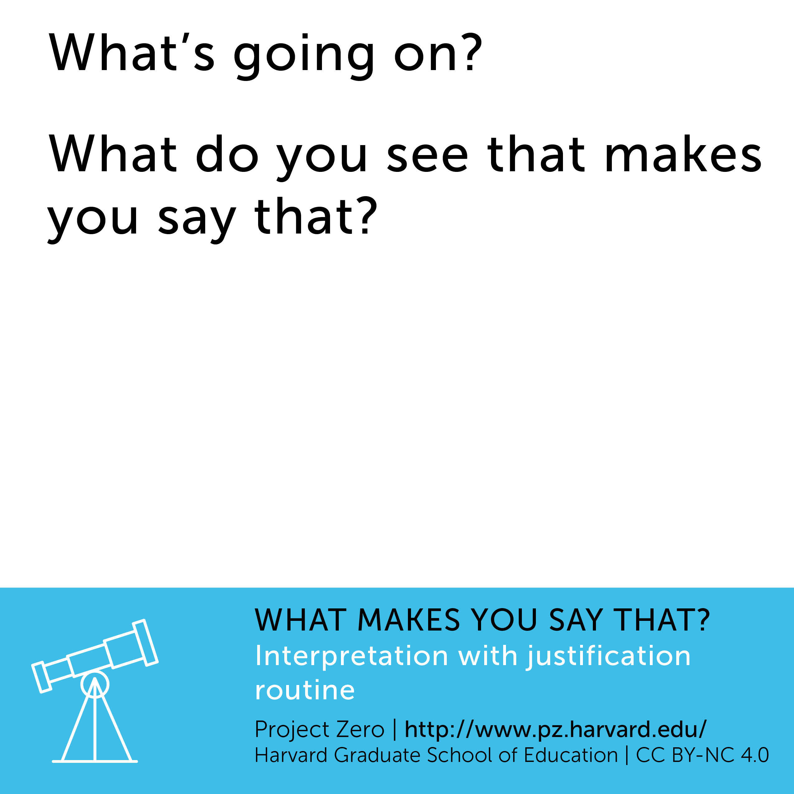 Collections :: What Makes You Say That?: Interpretation with ...